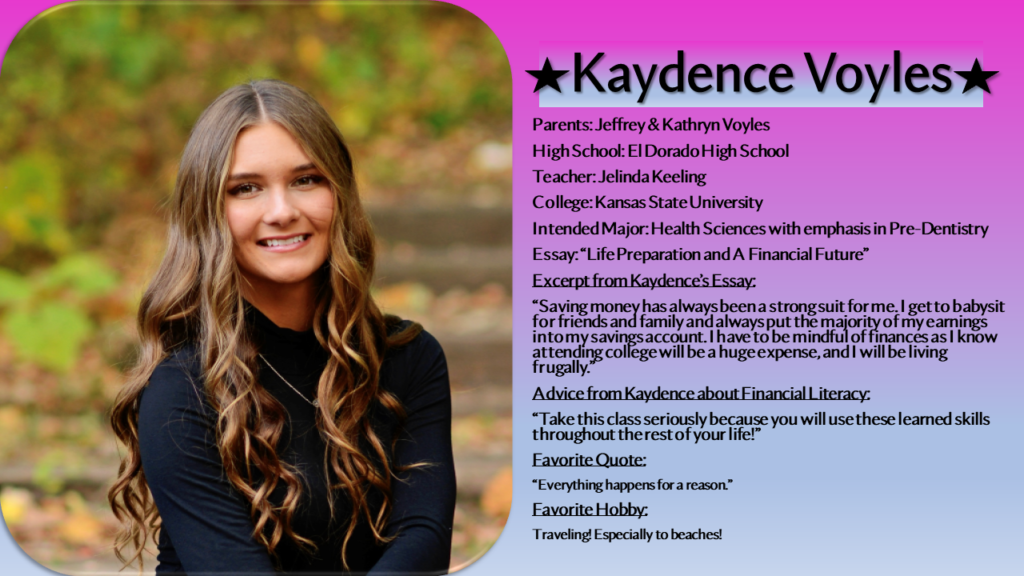 2023 Scholarship Contest – Kansas Office of the State Bank Commissioner