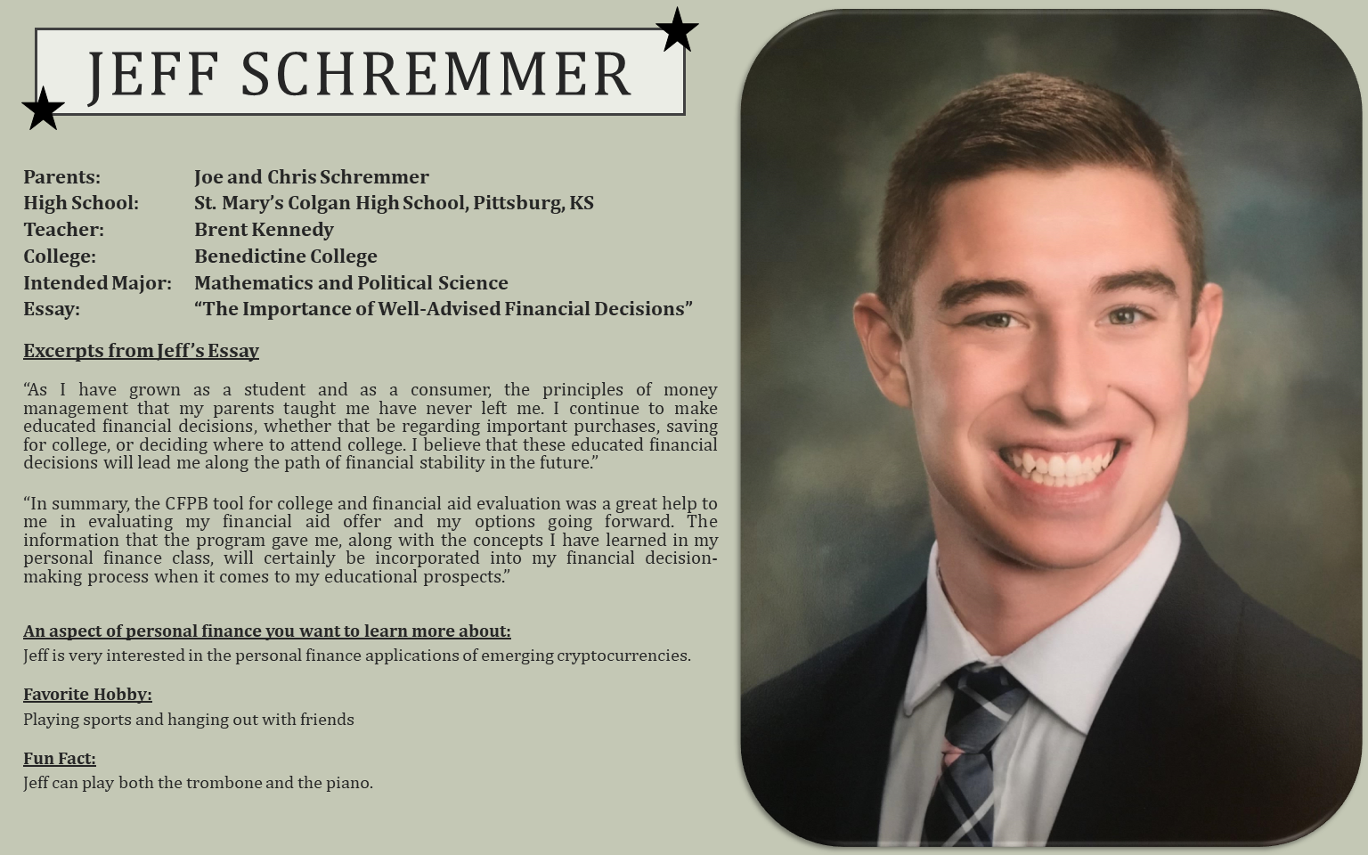 2021 Scholarship Contest – Kansas Office of the State Bank Commissioner