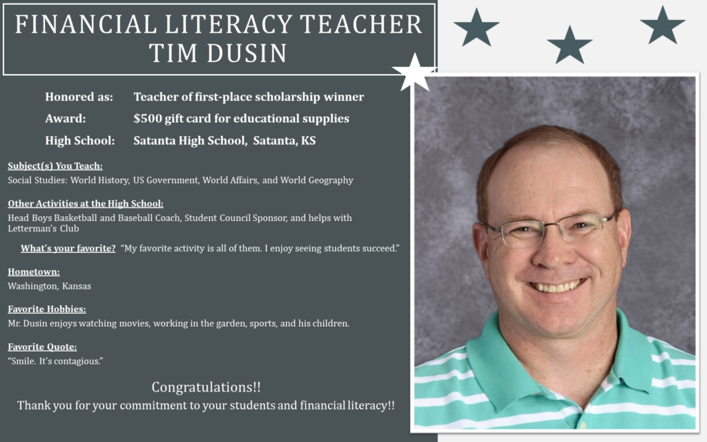 2021 Scholarship Contest – Kansas Office of the State Bank Commissioner